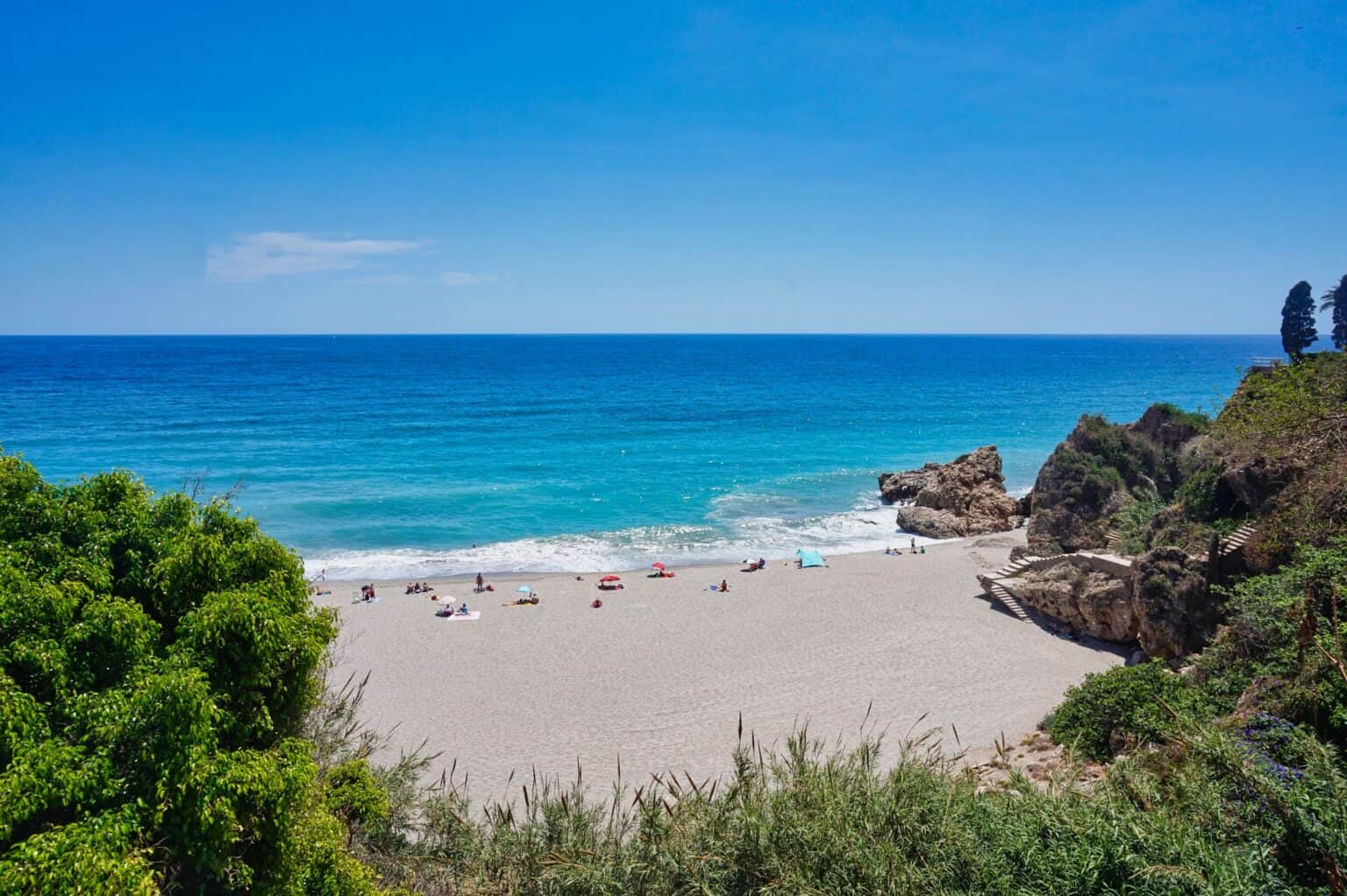 Nerja Strand • Die 10 schönsten Strände in Nerja, Spanien